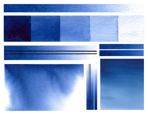 How To Read Watercolors: Understanding Swatches – Greenleaf & Blueberry