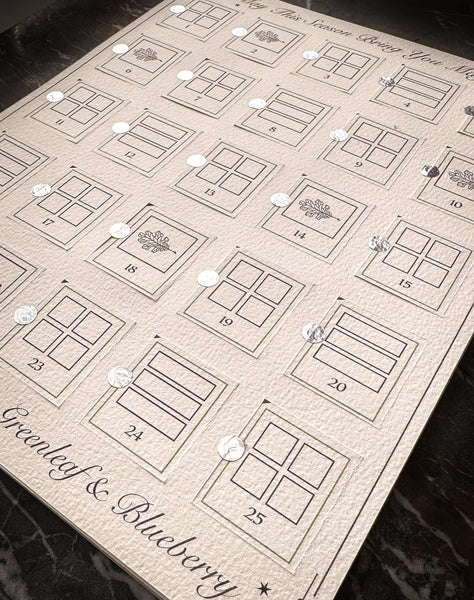 2024 Shell Watercolor Advent Calendar – Greenleaf & Blueberry