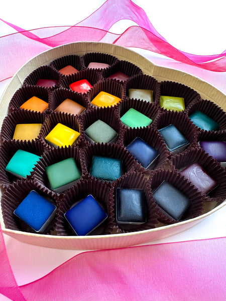 Heart-Shaped Box of Watercolors - BROWN BOX, 2026 Edition – Greenleaf ...
