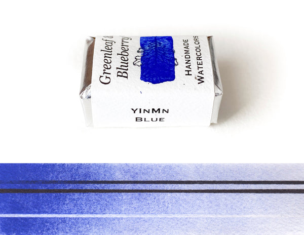 YInMn Blue Watercolor Paint, Full Pan – Greenleaf & Blueberry